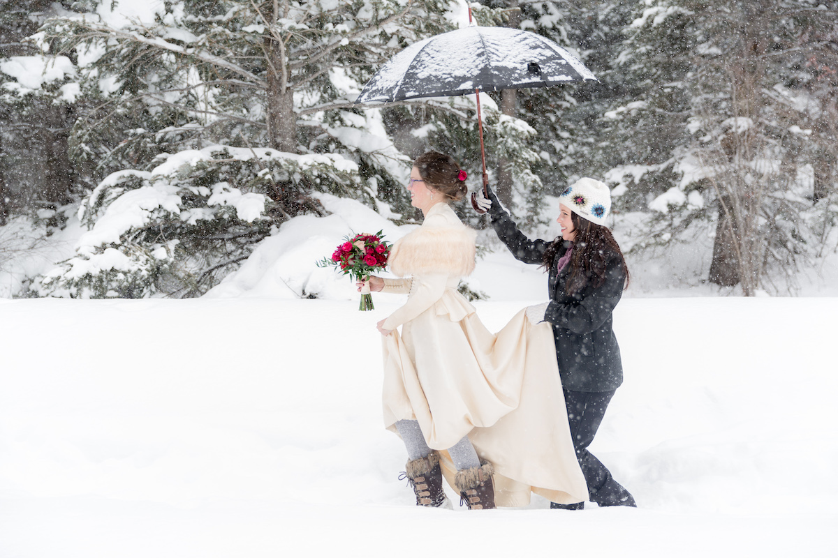 5 Tips for Winter Weddings in Jackson Hole - Jamye Chrisman Photography
